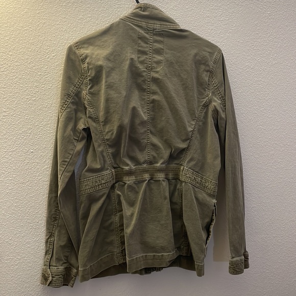 Lucky Brand | Jackets & Coats | Lucky Brand Military Cargo Jacket Army Olive Green Womens M ...